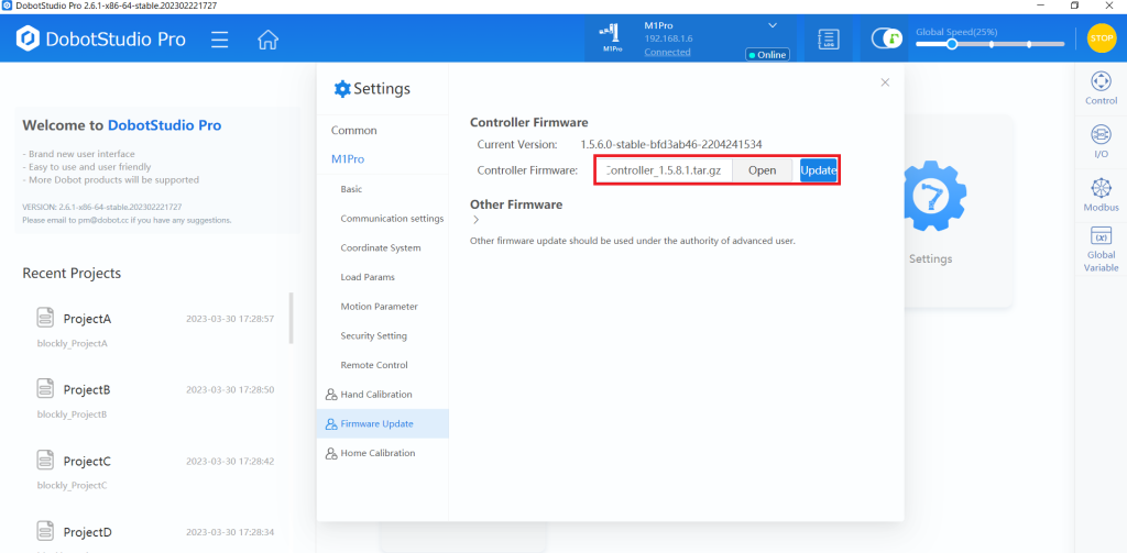 [M1Pro] アップデート方法 – TechShare FAQ