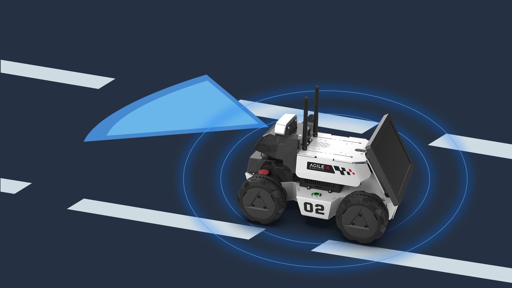 AgileX Robotics LIMO PRO | 教育用UGV LIMO Seriesの最新機種 (ROS2対応)