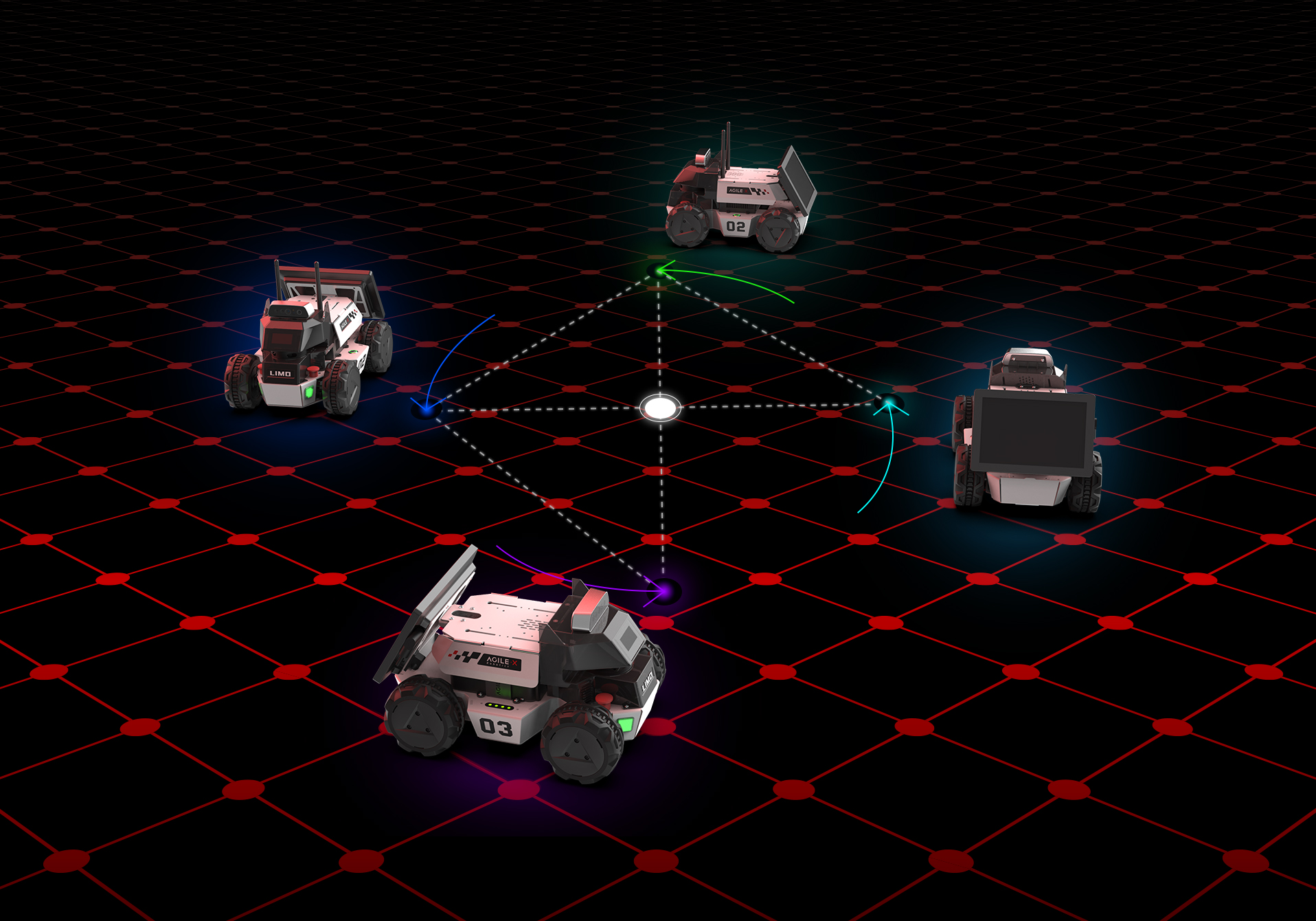 AgileX Robotics LIMO PRO | 教育用UGV LIMO Seriesの最新機種 (ROS2対応)